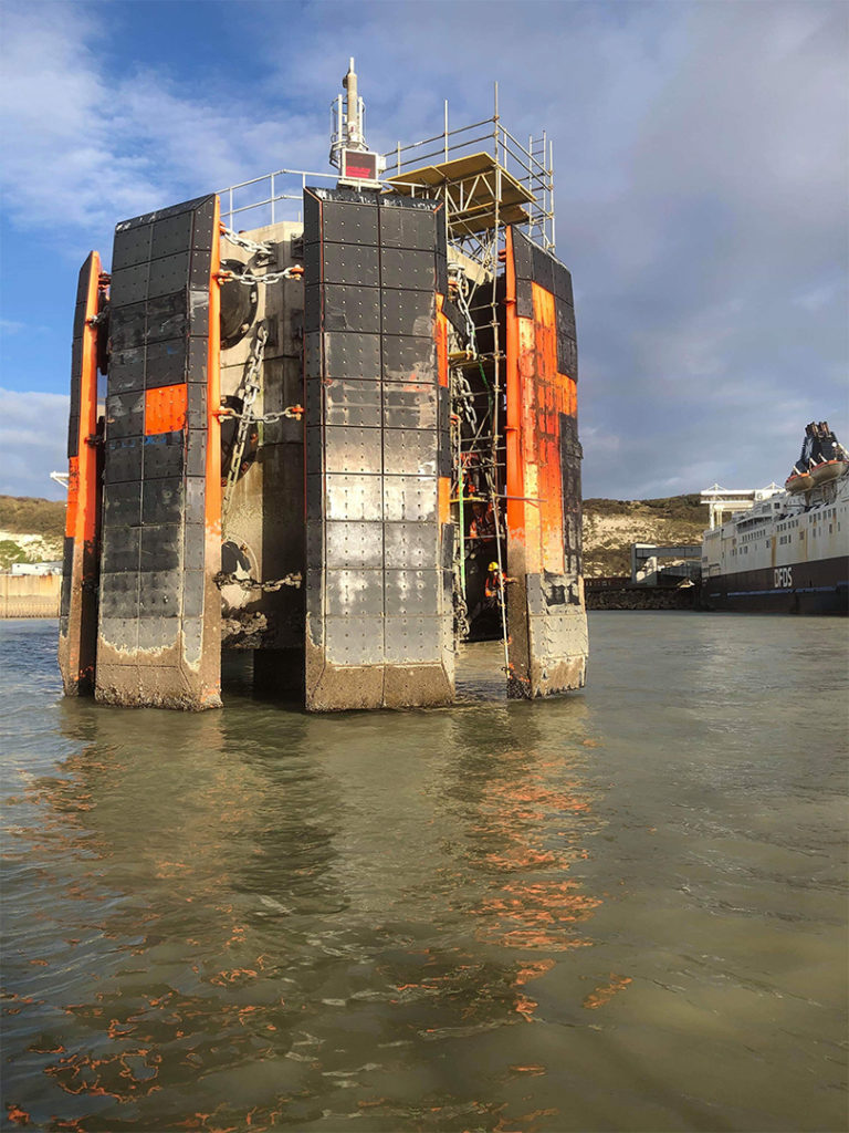 Berth fender, Dover Port – NTRIX